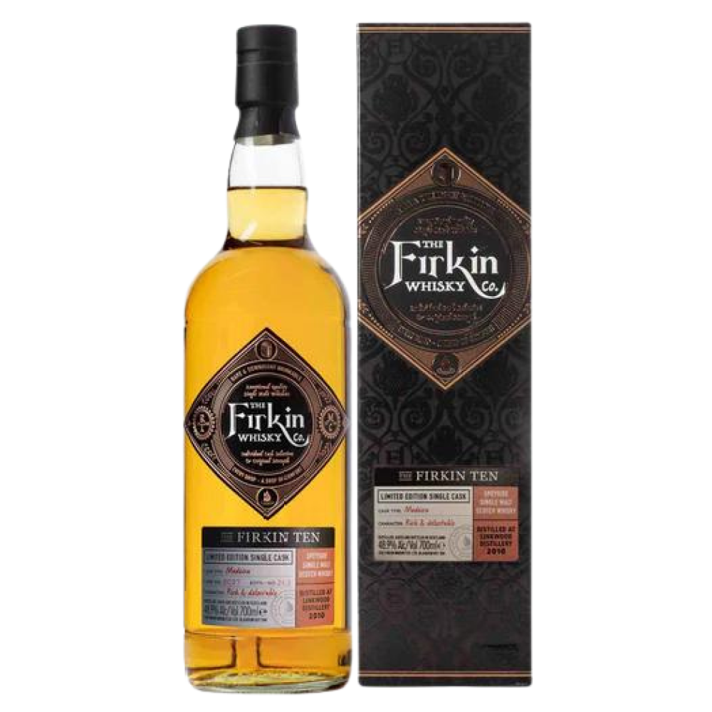 Firkin Whisky 'The Firkin Ten' Linkwood Madeira Cask Aged 700mL ...