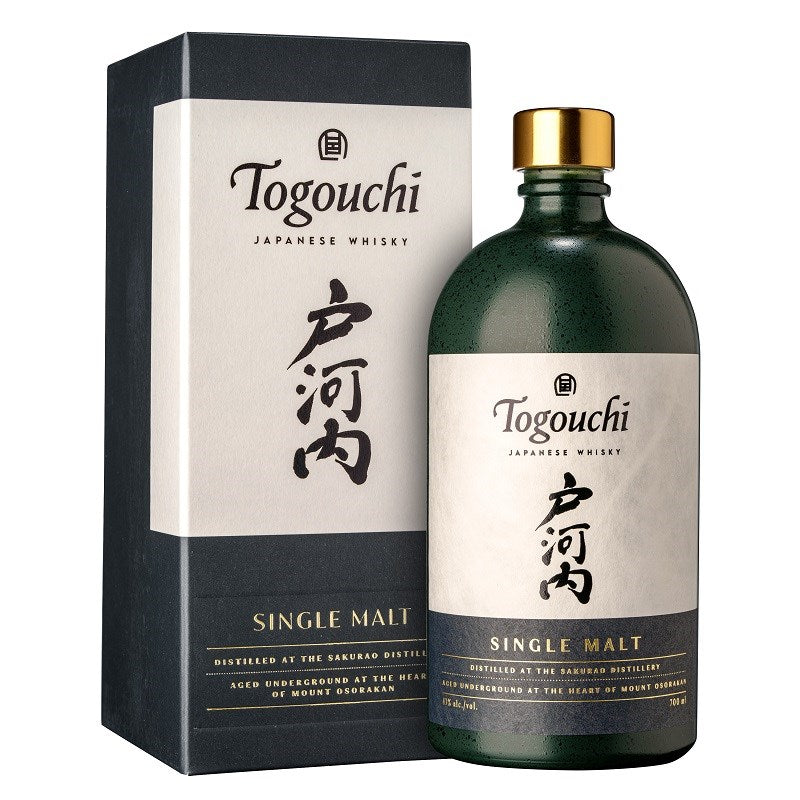 Togouchi Single Malt Japanese Whisky 700mL – TaxFreeSpirits
